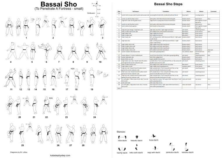 10. Bassai Sho – Karate Kata Step By Step